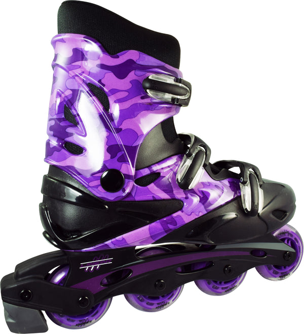 Junior Adjustable inline Skates sz 1 - Bo's Boots on Wheels