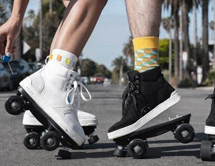 Slades S-Quad Detachable Roller Skates by Flanuerz. - Bo's Boots on Wheels
